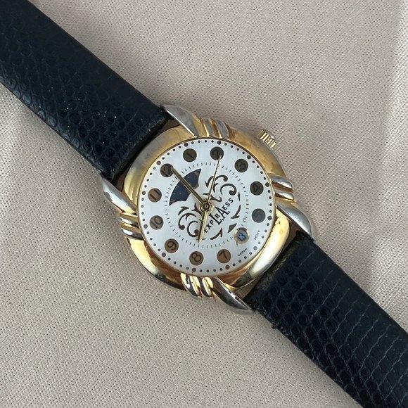 Express | Accessories | Vintage La Express Moonphase Watch With ...
